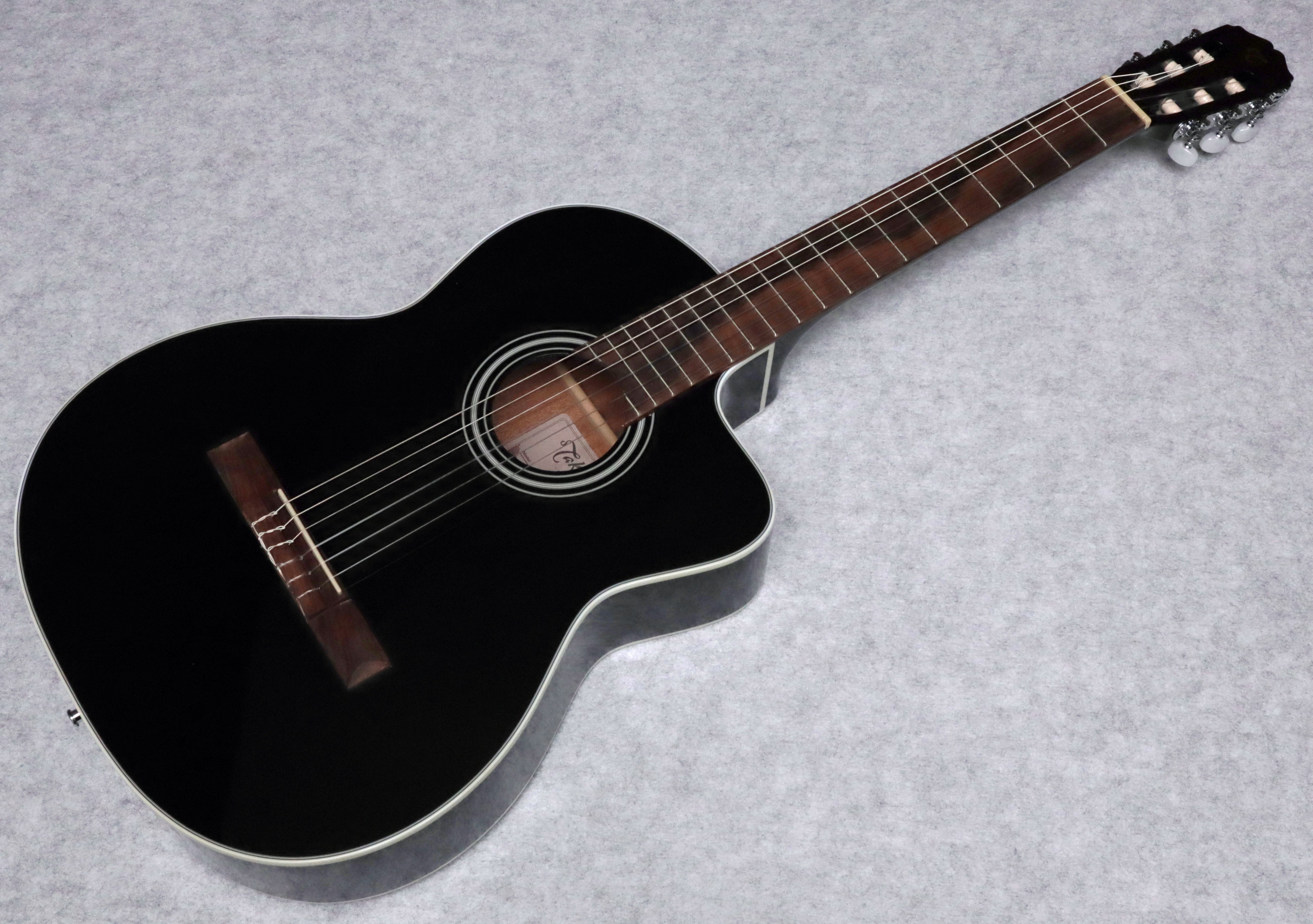 Takamine GC2CE Nylon String Acoustic Electric Black Finish - W/Setup ...