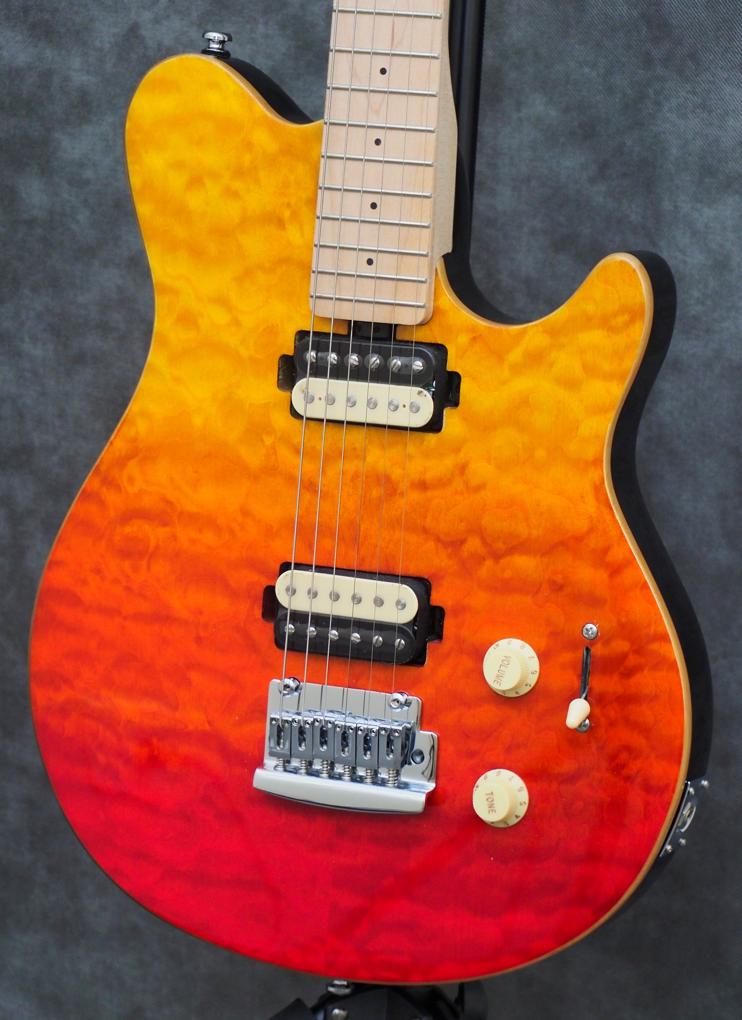 Sterling By Music Man Axis Electric Guitar Spectrum Red Finish - W ...