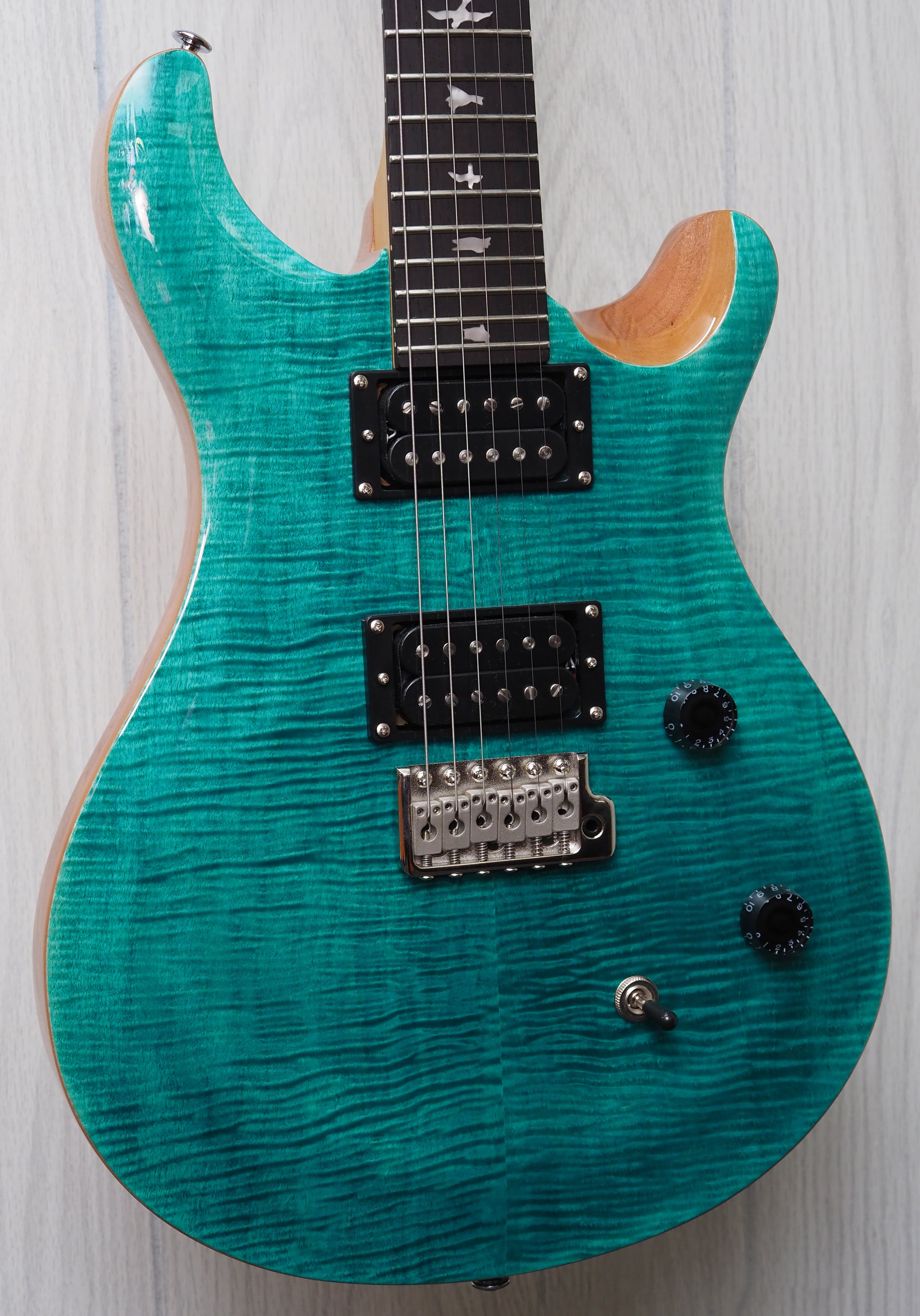 PRS SE CE24 Electric Guitar Turquoise Finish - W/Setup & Bag | Sparky's ...